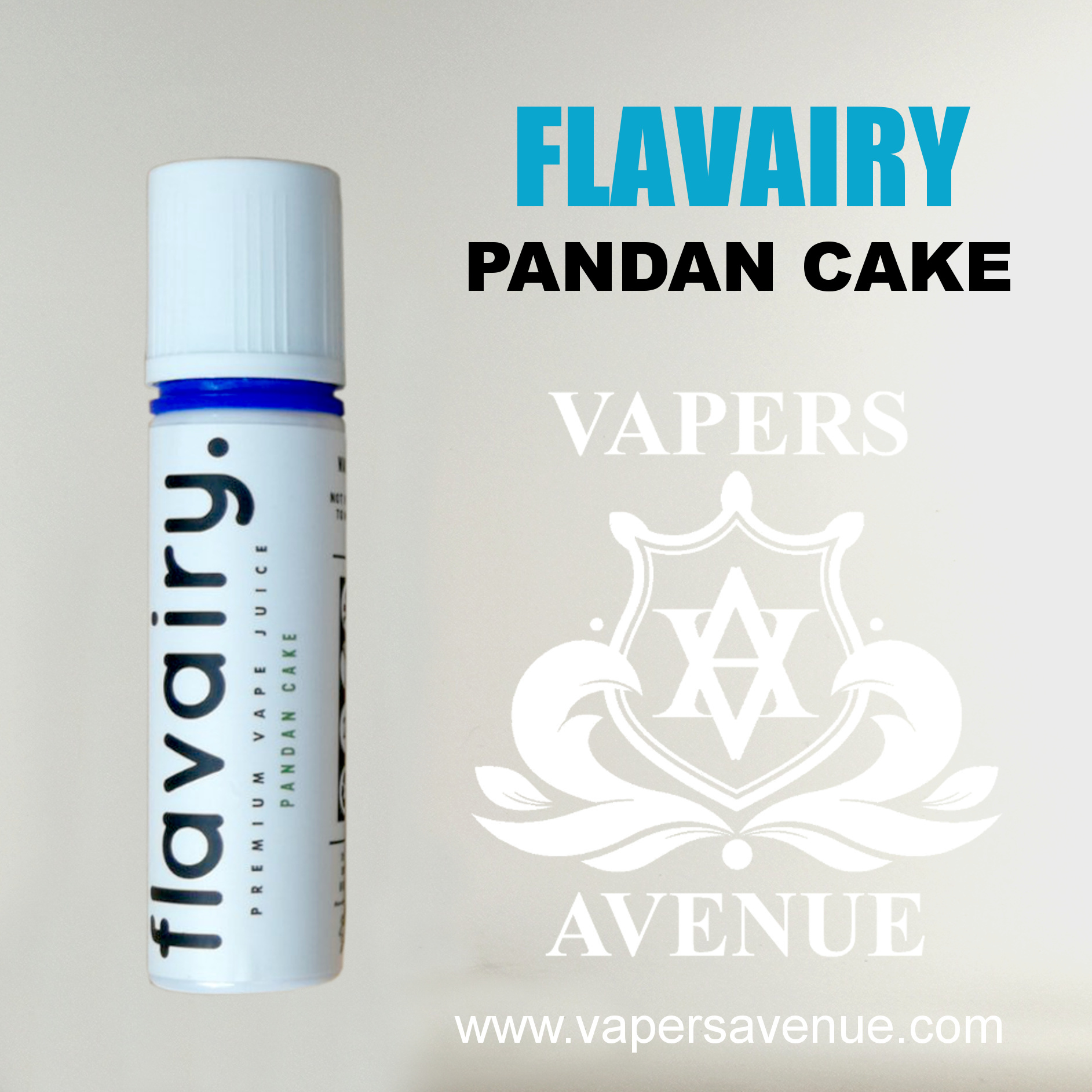 Flavairy - Pandan Cake - 60mL 3mg vape juice pandan flavored cake ...