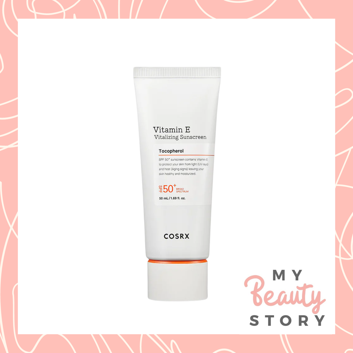 COSRX Vitamin E Vitalizing Sunscreen SPF50+ 50ml | Lazada PH