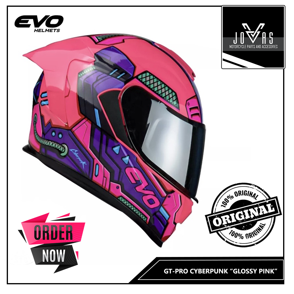 EVO HELMETS CYBERPUNK FULL FACE HELMET | Lazada PH