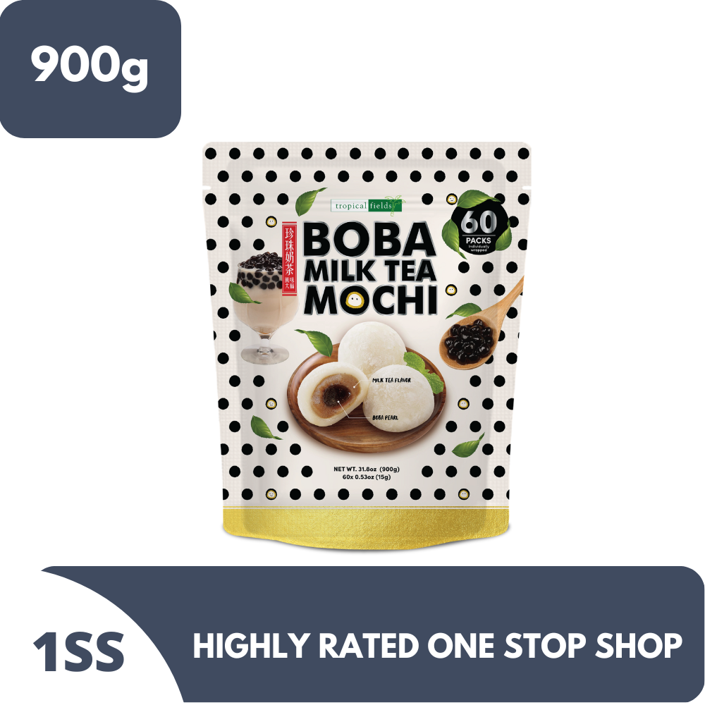 Tropical Fields Boba Milk Tea Mochi 902g | Lazada PH