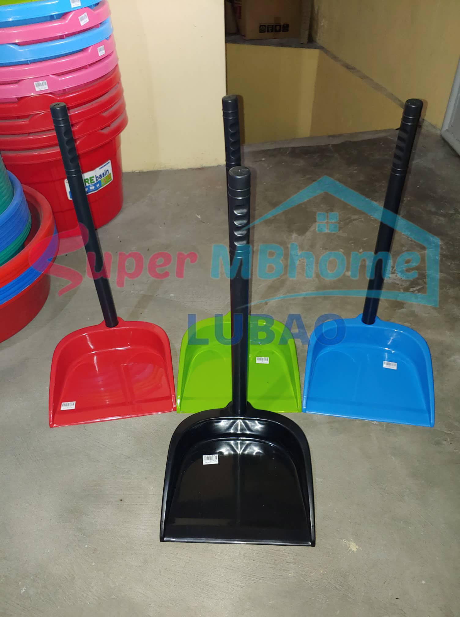 UNITECH Plastic Dust Pan Jumbo/Big/Small ,Color/Black #UP800,#837,#836 ...