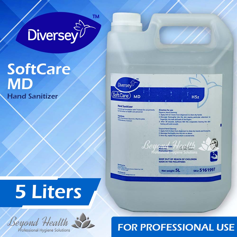 Diversey SOFTCAREMD H5z(5L) Hand Sanitizer For Professional Use | Lazada PH