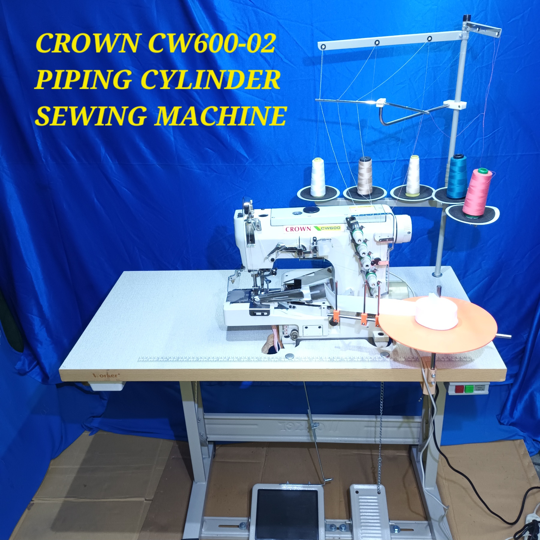 MACHINE/CROWN PIPING CYLINDER SEWING MACHINE MODEL:CW600-02 | Lazada PH