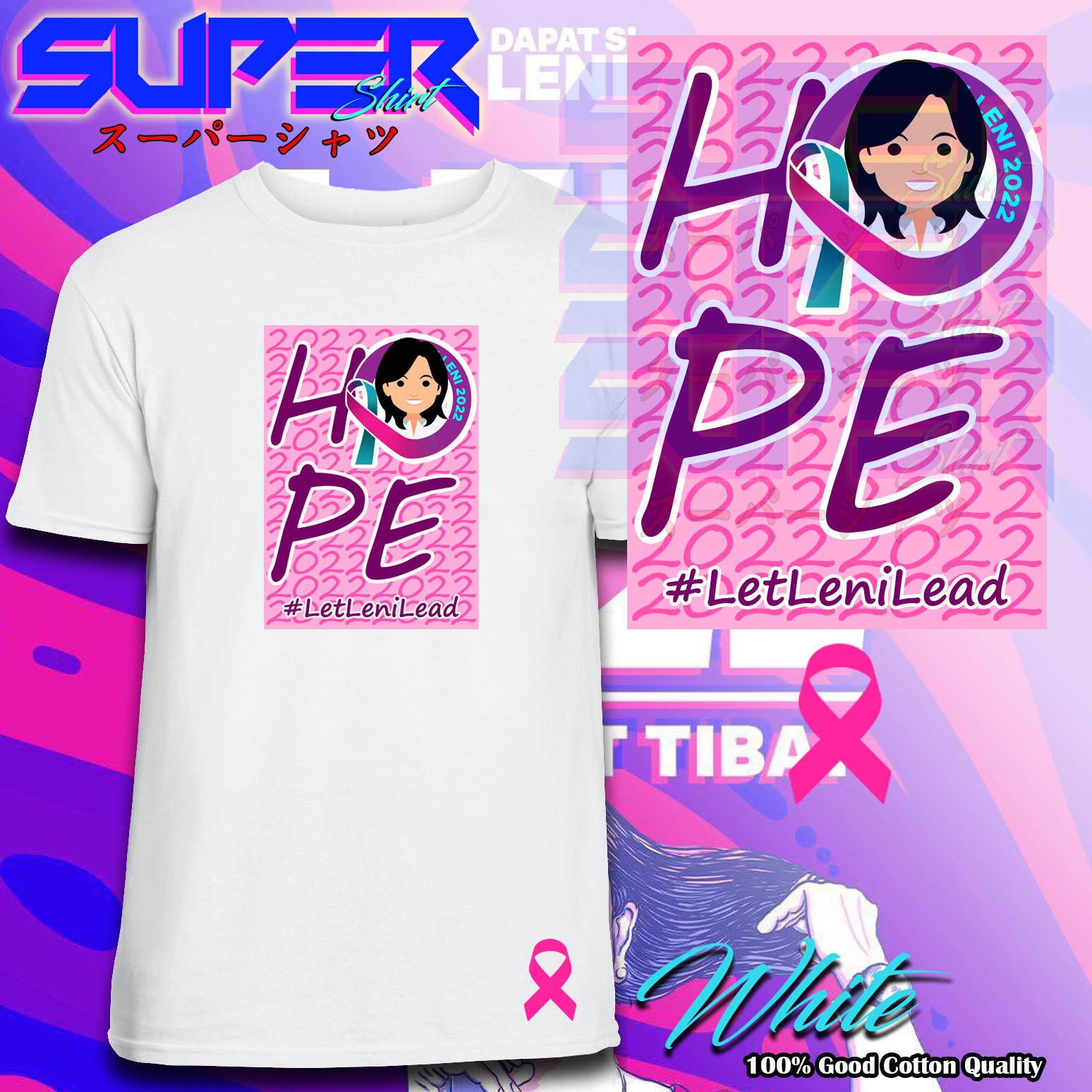 Improved Design Quality HOPE VP Leni Robredo Graphic Design Trendy ...