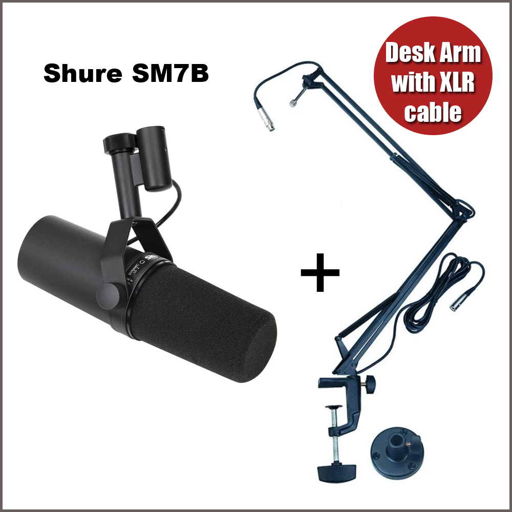 SHURE SM7B Studio Microphone 100% Genuine with 2 YEARS WARRANTY | Lazada PH