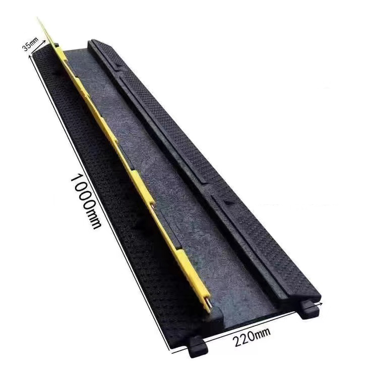 Flare CP 2M Cable Ramp Protector 2 Channels 100x25x50cm 6.8kg Rubber ...