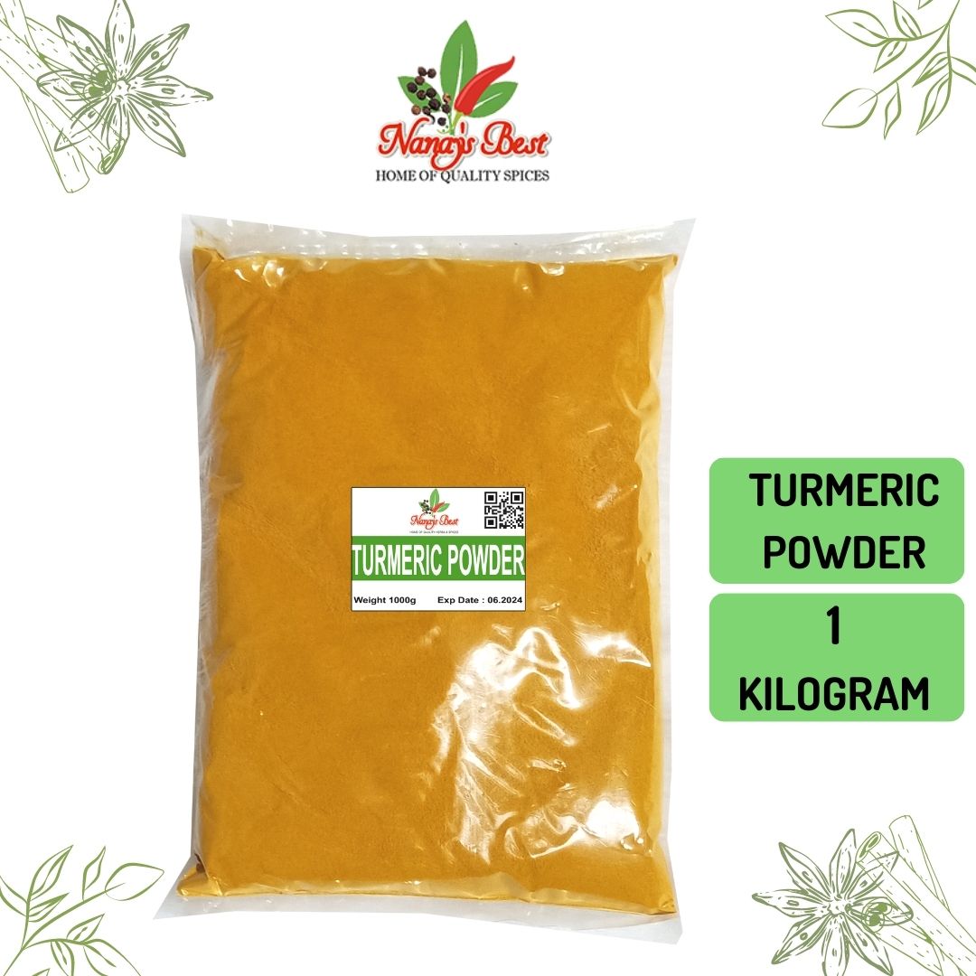 NanaysBest Turmeric Powder 1 Kg - 1000Grams - Dilaw na Luya 1 Kilo ...