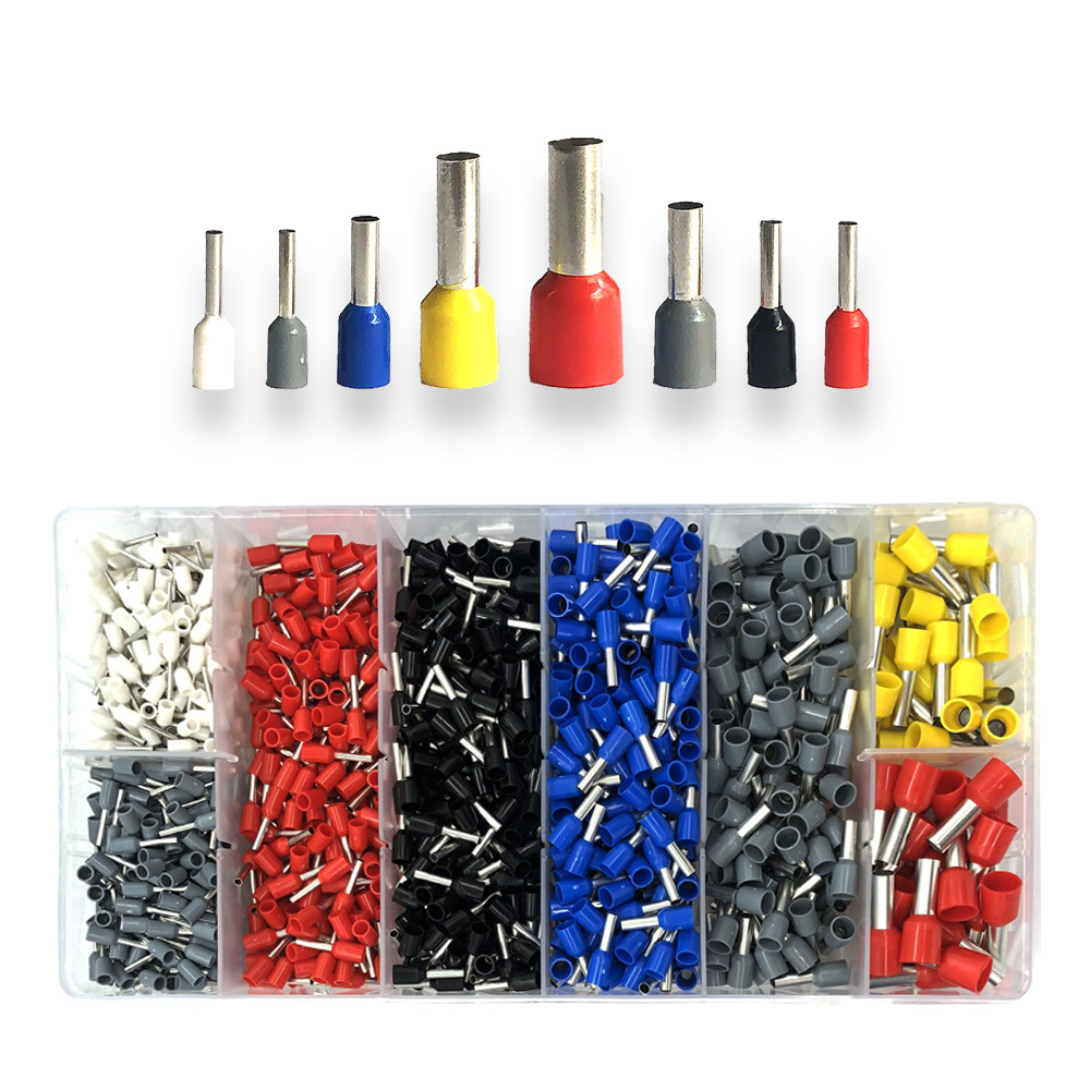 1800/800PCS Wire Connector Terminal Clip Set Waterproof Copper VE ...