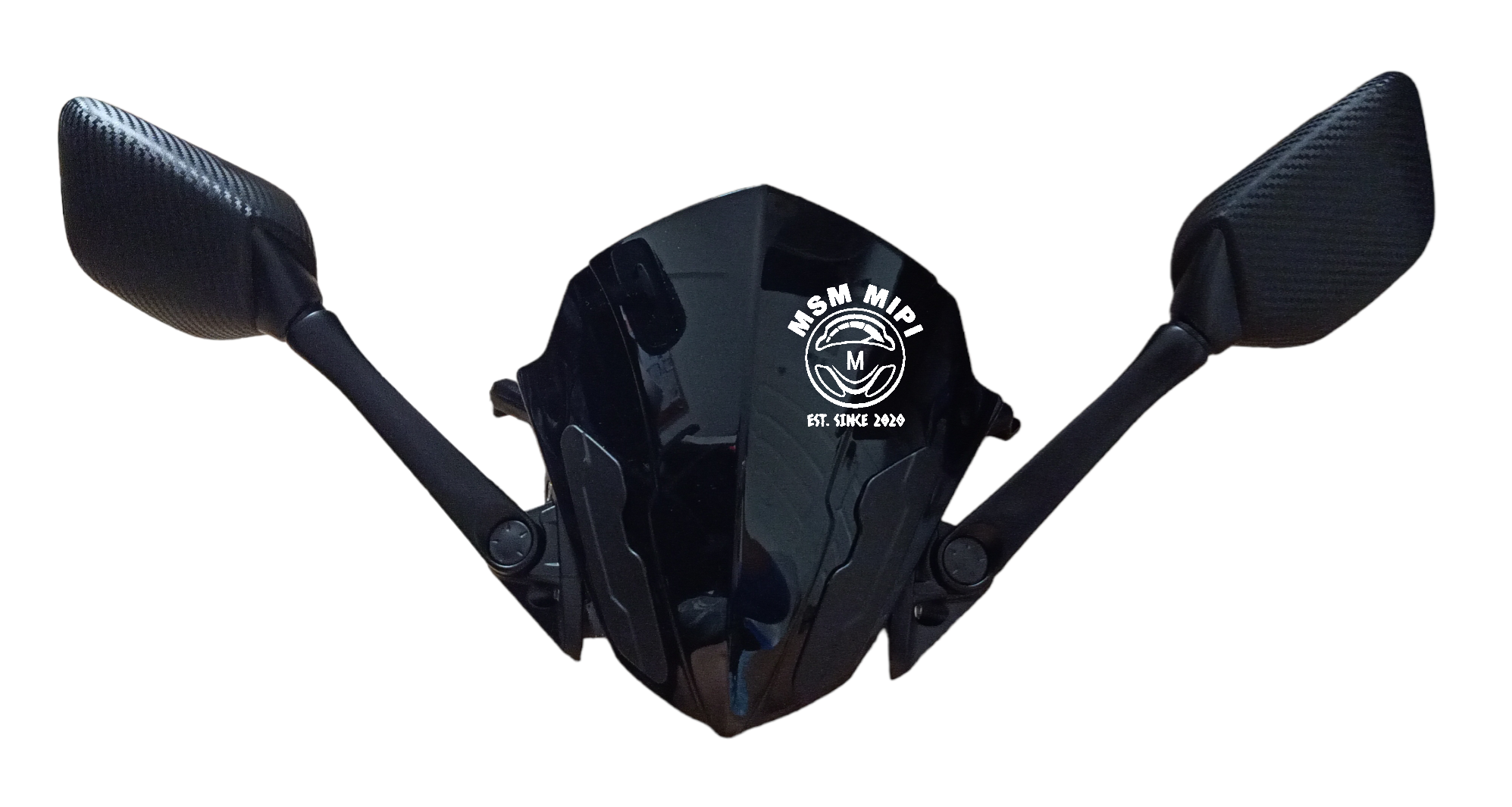 HONDA CLICK V2 / CLICK V3 - Side Mirror + Bracket (with Built-in CP ...