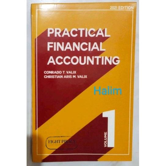 PRACTICAL FINANCIAL ACCOUNTING vol.1 2021 ed.by Conrado Valix | Lazada PH