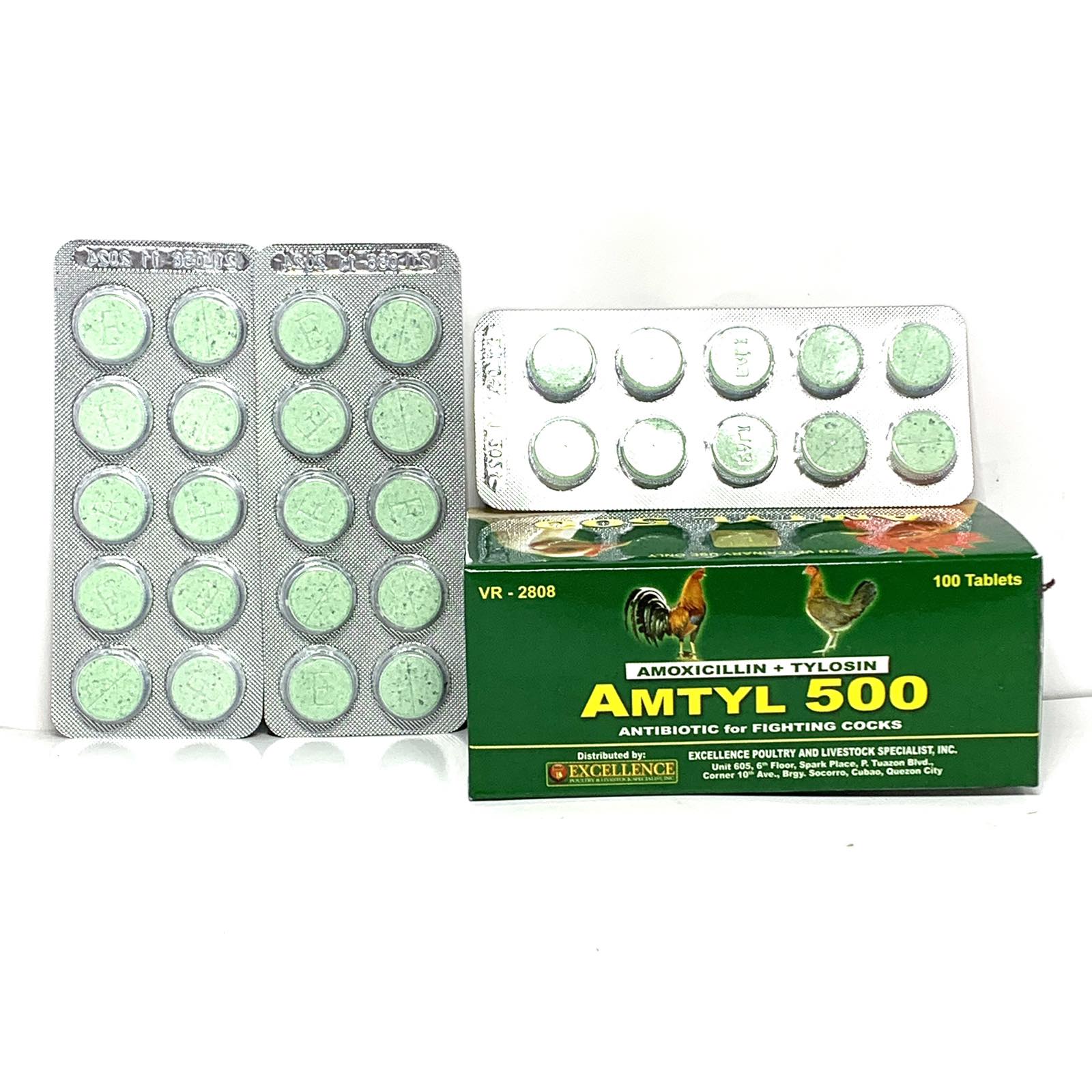 [FCR AGRIVET] 30 tablets Amtyl 500 (NEW PACKAGING) / Poultry Gamefowl ...