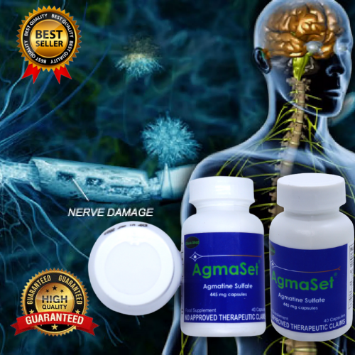 Authentic Agmaset (Agmatine Sulfate) 445mg 40 Capsules | Lazada PH