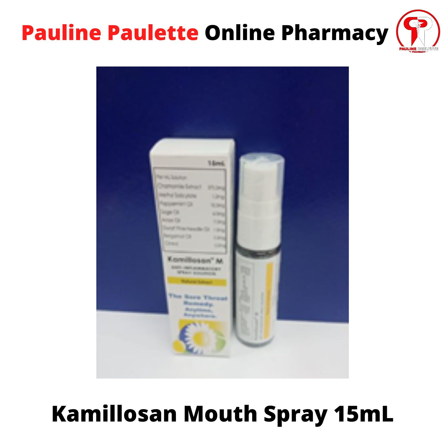 Kamillosan Mouth Spray 15mL | Lazada PH