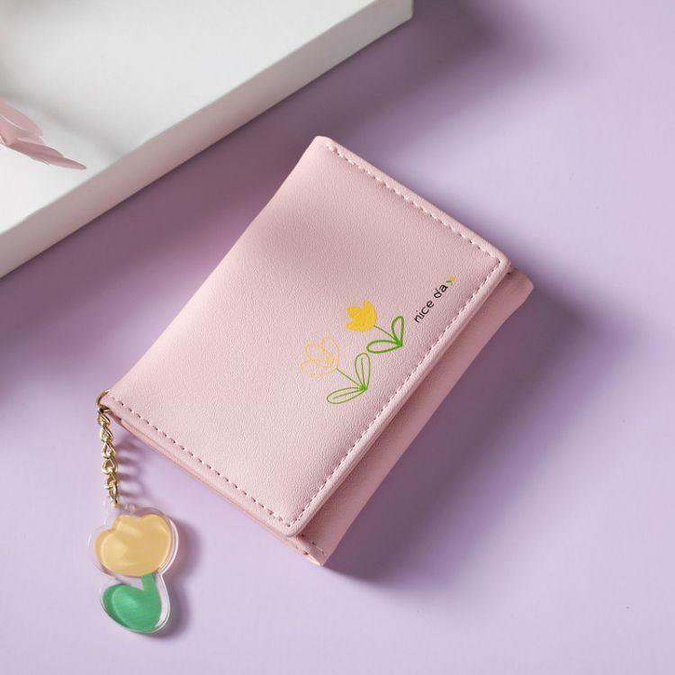 Jolex High Quality Short Small Wallet Female Tri-fold Thin Pu Leather ...