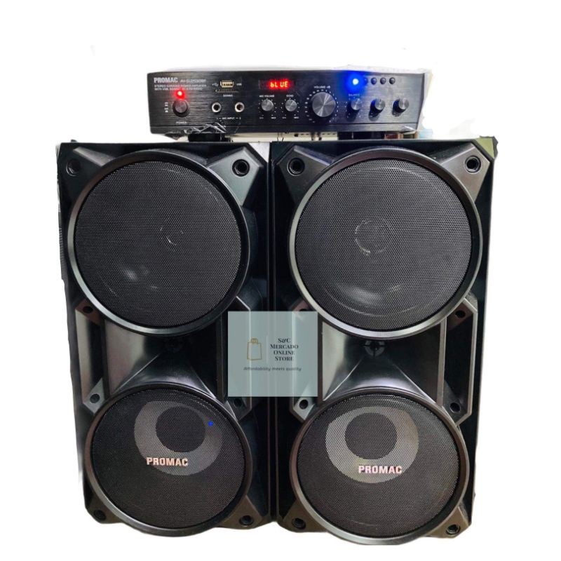 Promac Home Karaoke Speaker System HAS-6530BT with Bluetooth/USB input ...