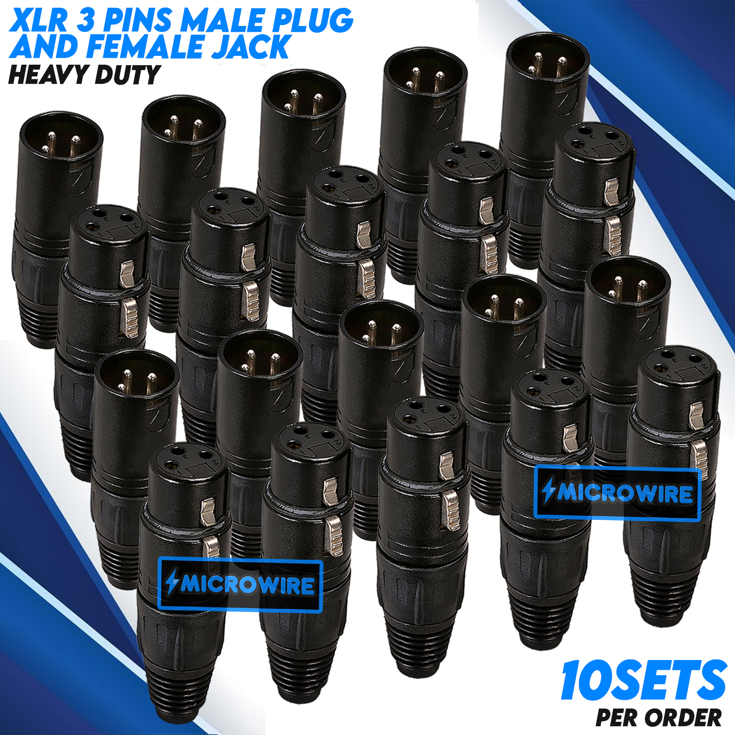 Dual XLR Female to Dual RCA Male Audio Signal Patch Cable for ...