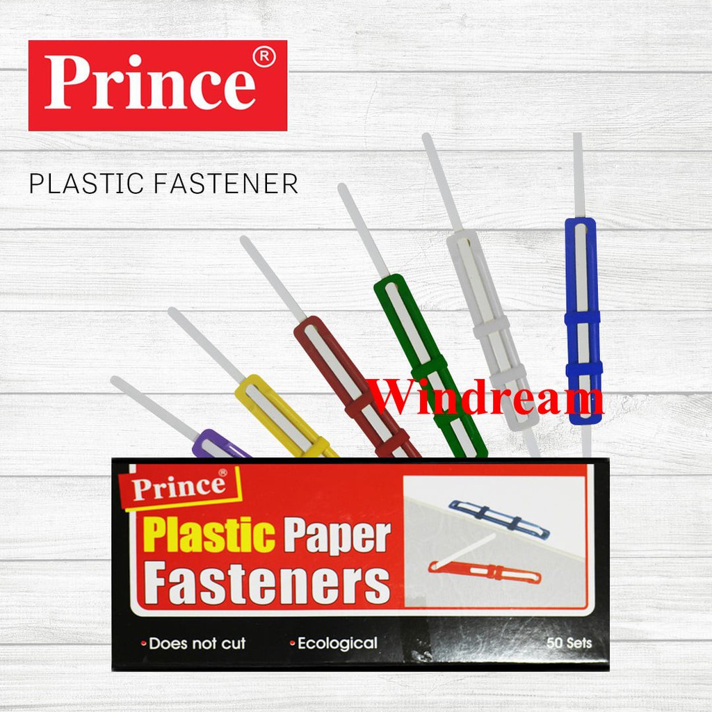 Prince Paper Fastener Colored Plastic | Lazada PH