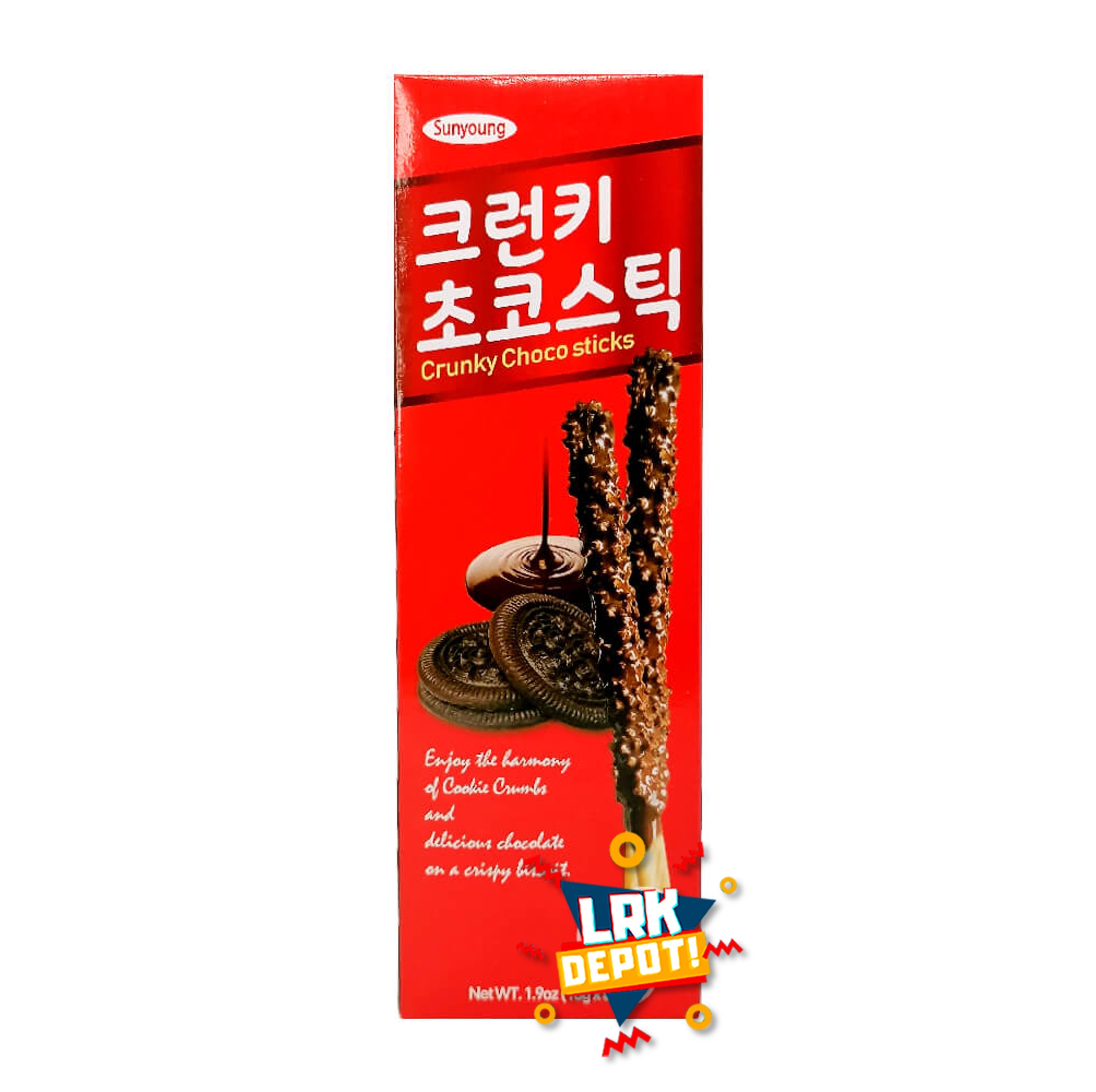 Sunyoung Popping Crunky Choco Stick (3 x 18 g) - Delicious Chocolate ...