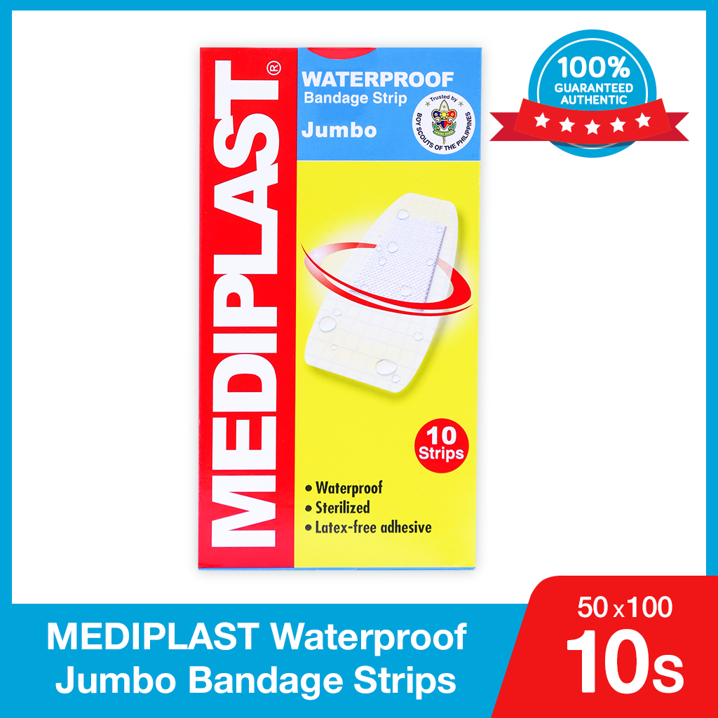 Mediplast Water Proof Plastic Strips | Lazada PH