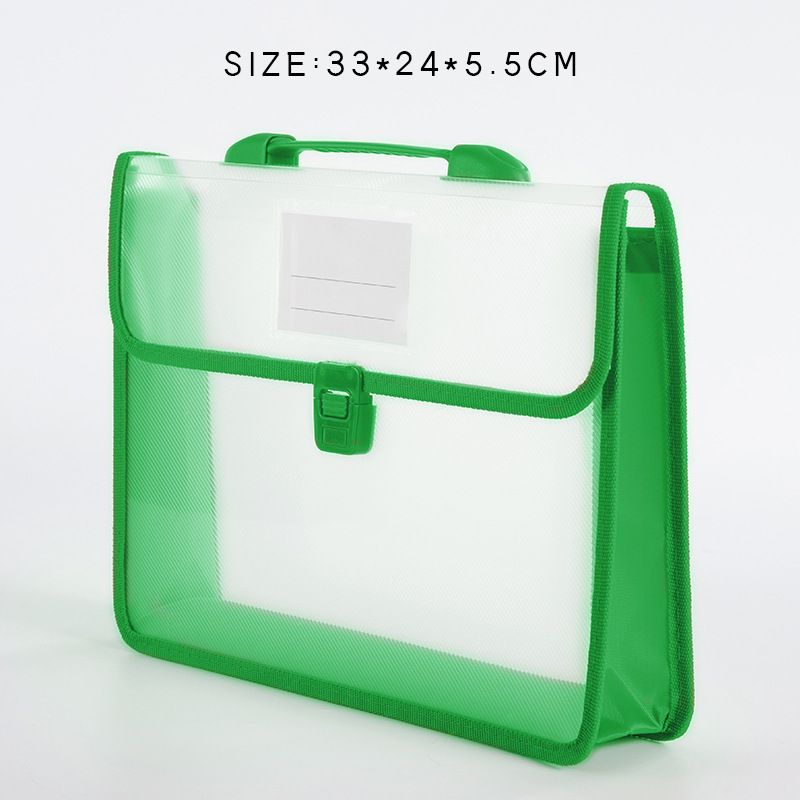 A4 Portable File Folder Expanding Document Folder Waterproof File ...