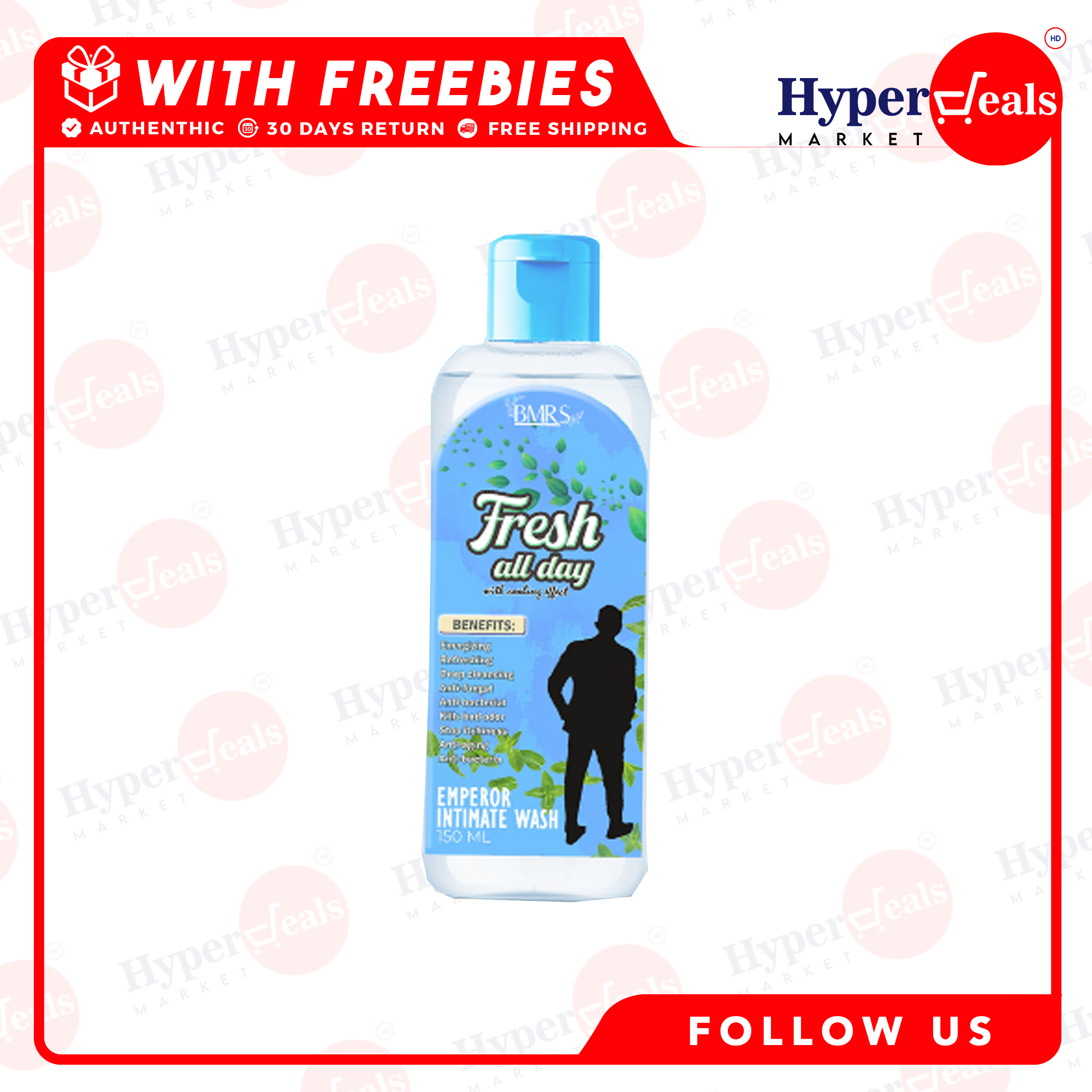 BMRS Fresh All Day EMPEROR MASCULINE WASH for MEN 150ml | Lazada PH