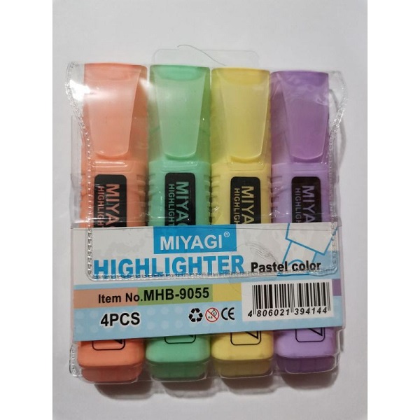 [LSC] Miyagi Highlighter (4 pcs) | Lazada PH