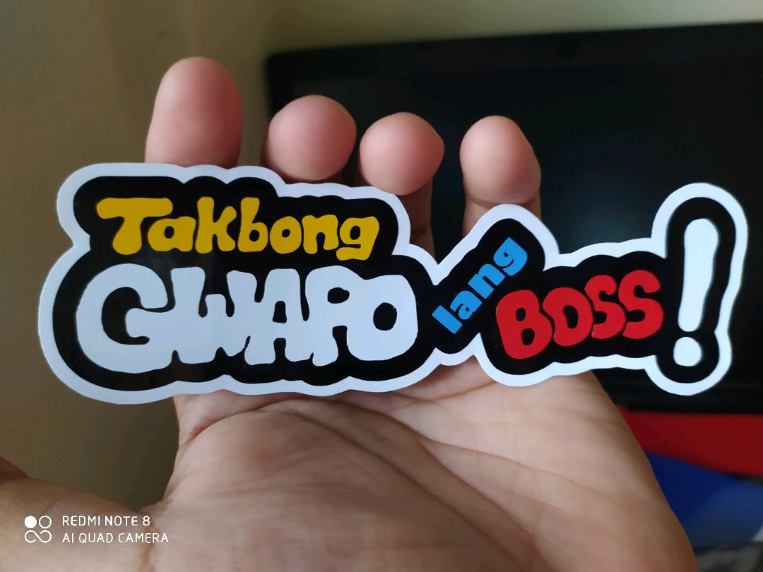 Waterproof Sticker for motorcycle non fading and strong sticker TAKBONG ...