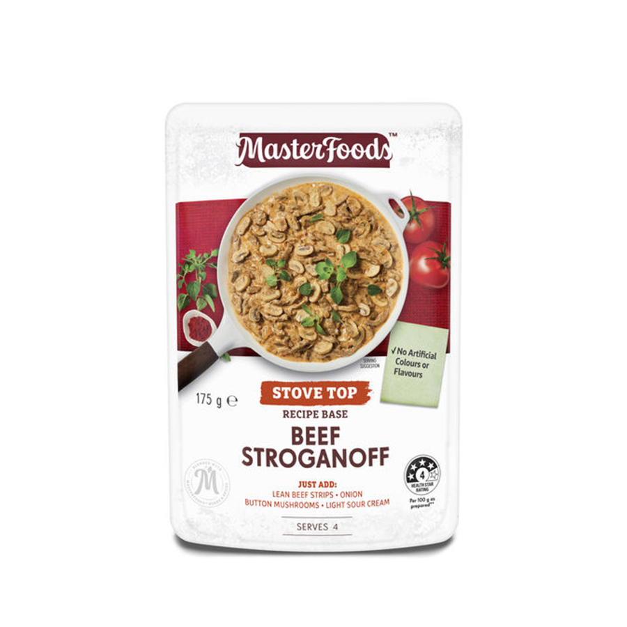 Masterfoods Recipe Base Beef Stroganoff 175g | Lazada PH