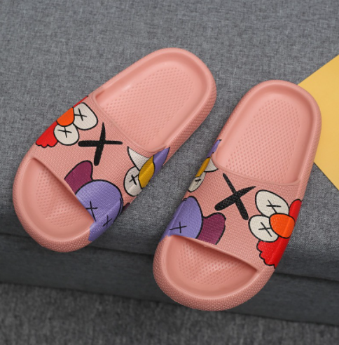 GS-CARTOON DESIGNS HIGH QUALITY SLIPPERS ONE STRAP SLIDE ON FOR WOMEN ...