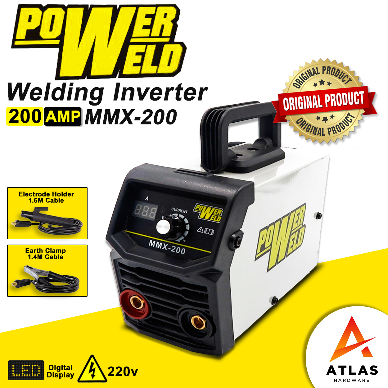 PowerWeld Mini Welding Inverter Machine 200amp | Lazada PH