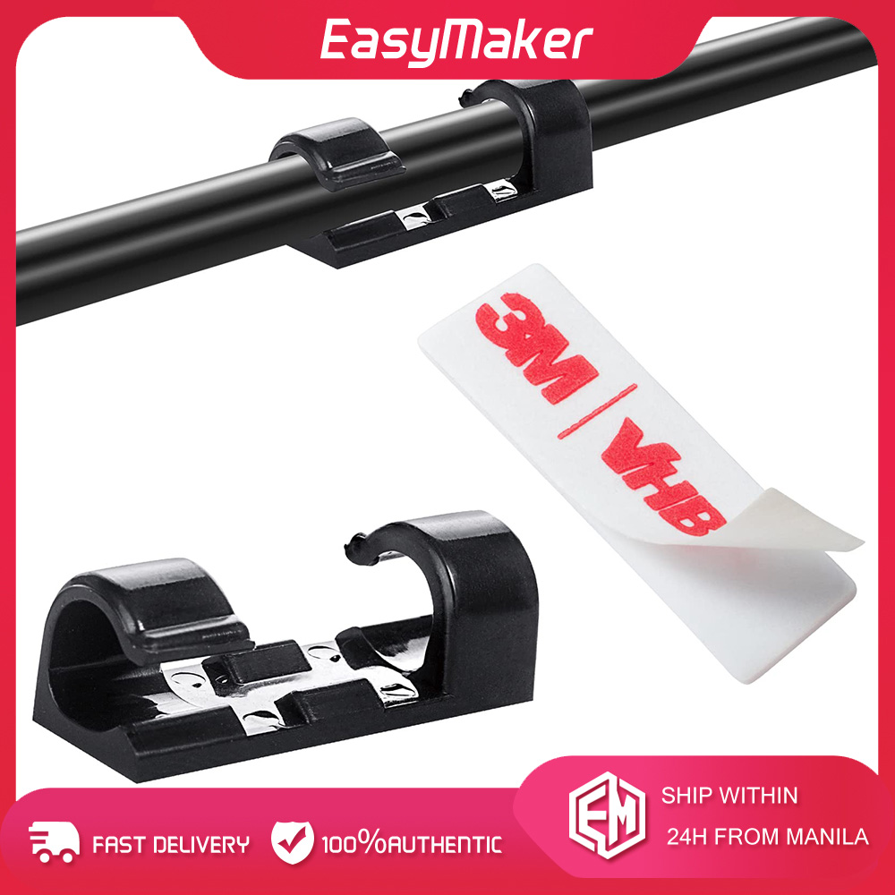 20Pcs Cable Clips Organizer Drop Wire Holder Cord Management Self ...