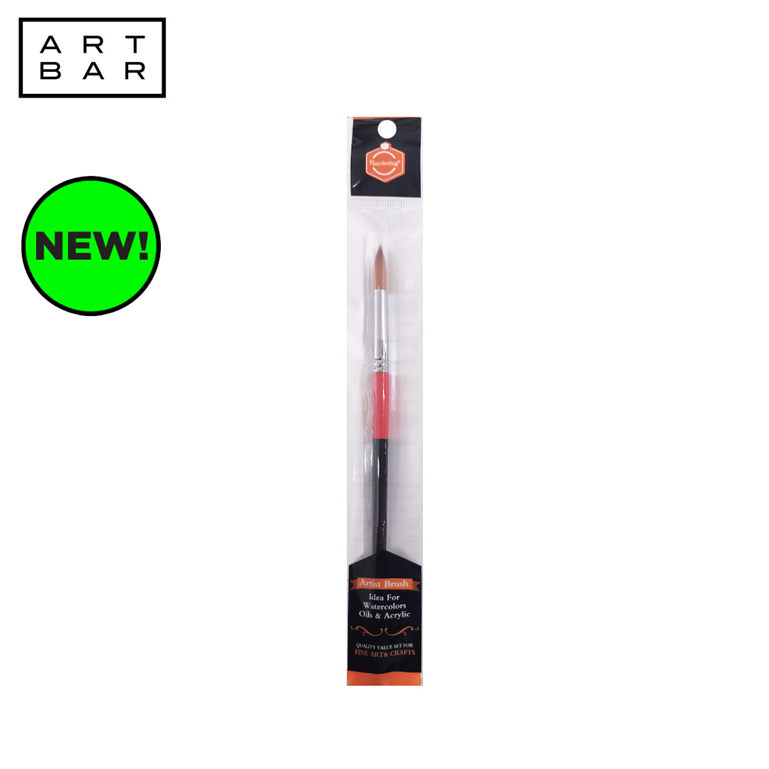 Keep Smiling Artist Brush Round No. 8R - Art Bar | Lazada PH