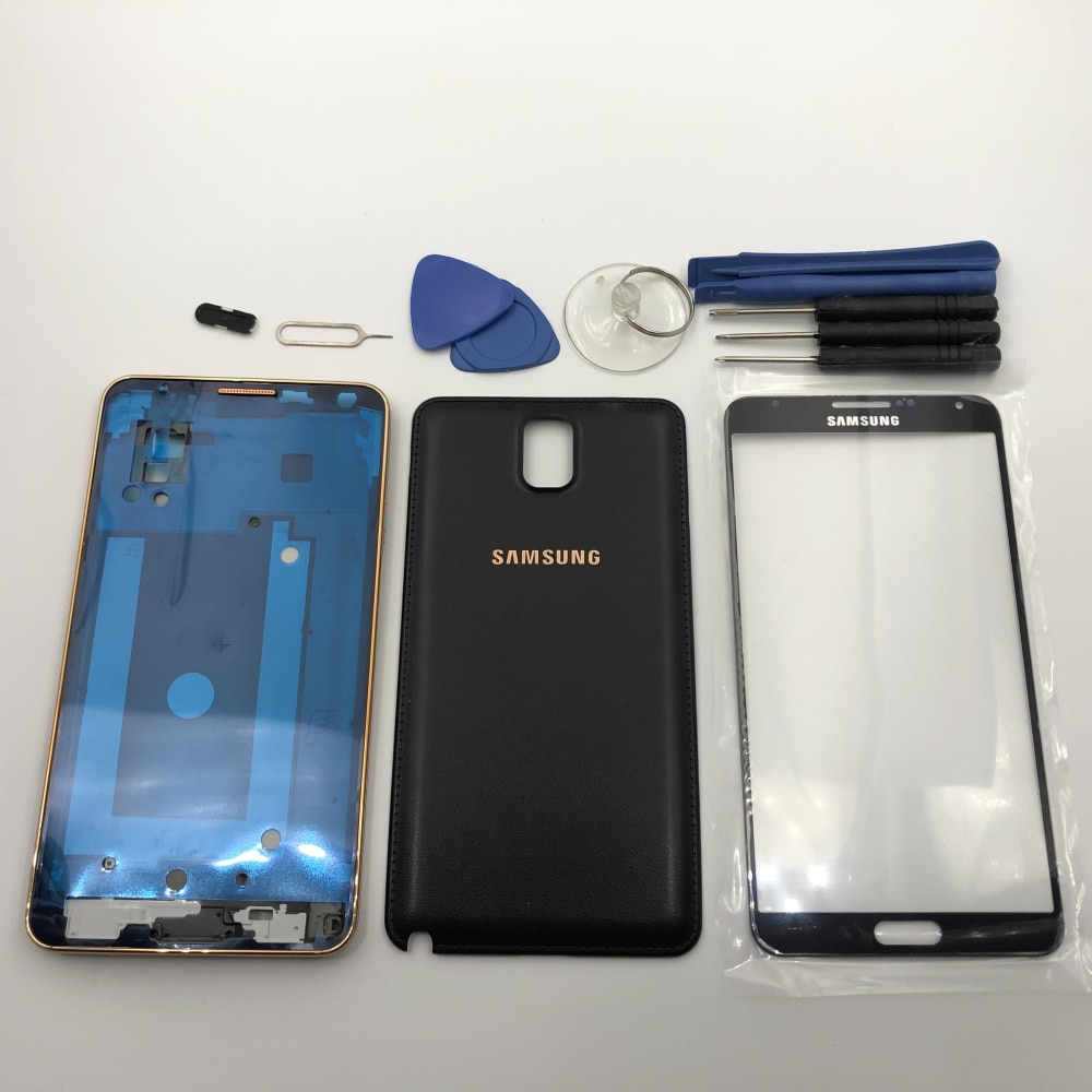 Note3เต็มรูปแบบสำหรับ Samsung Galaxy หมายเหตุ3 N900 N9005 N9006ด้านหน้า ...