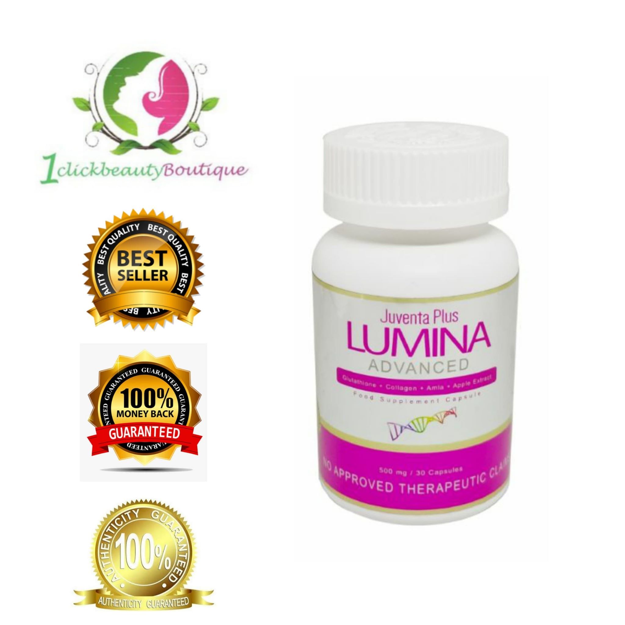 Gfoxx Juventa Plus Lumina Advanced 30 Capsules Whitening and Anti-Aging ...