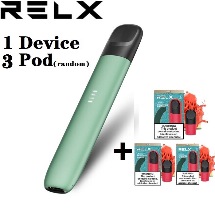 《3 Free Pods》RELX Infinity Essential Phantom (5TH) Device Kits Vape Set VapeSmoke Juice Relx ...