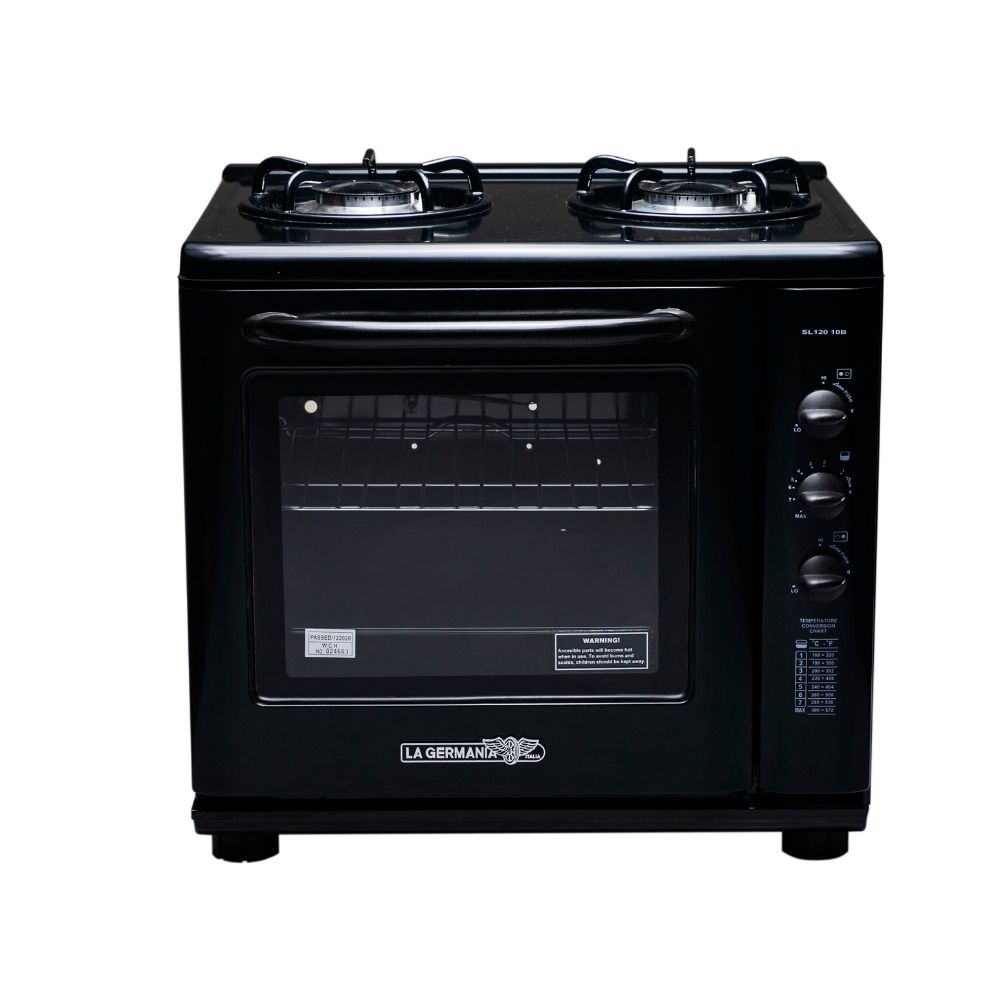 La Germania Table Oven SL-120 10B (Gas Thermostat Oven, Black body ...