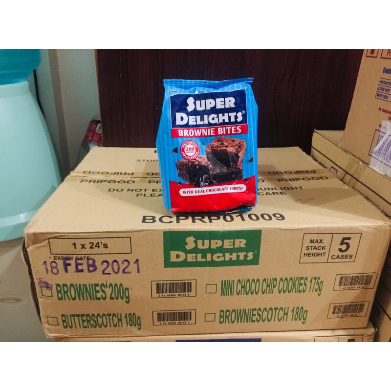 (LOWEST PRICE)Super delight brownies in a box(24pcs) | Lazada PH