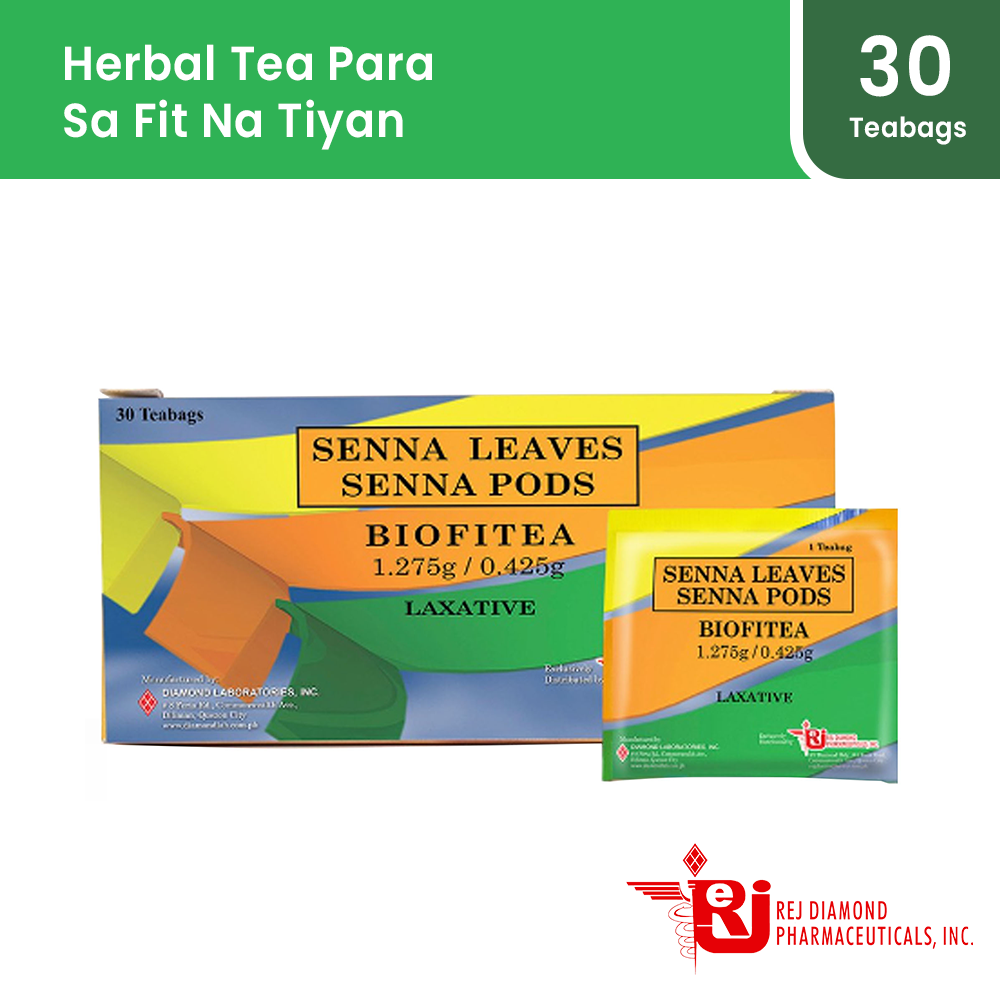 Biofitea Slimming Herbal Tea with Senna Leaves and Senna Pods - 30 ...