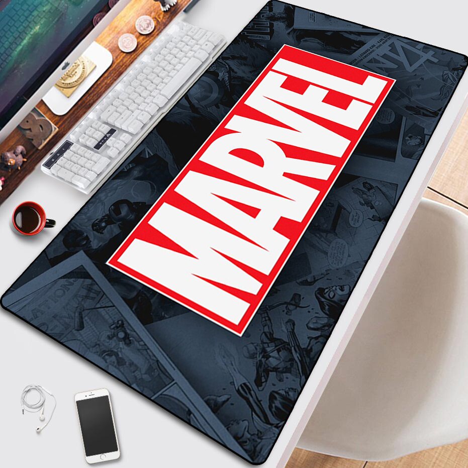 Disney Marvel HD Printing Mouse Pad Computer Pc Gamer Hot Large Desk ...
