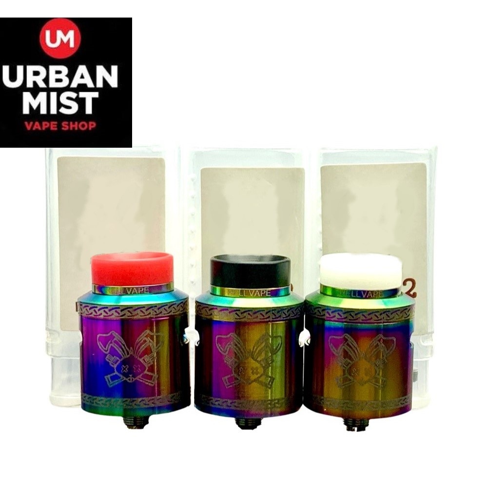 VAPE HELLVAPE Dead Rabbit V2 RDA 24mm Rebuildable Atomizer | Lazada PH