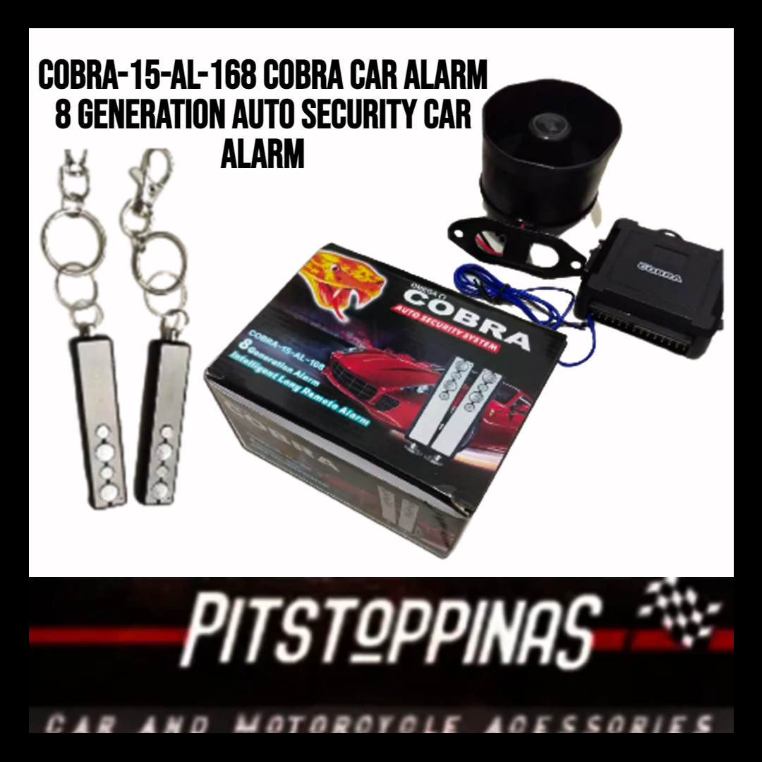 Cobra Car Alarm 8 Generation Auto Security Car alarm COBRA-15-AL-168 ...