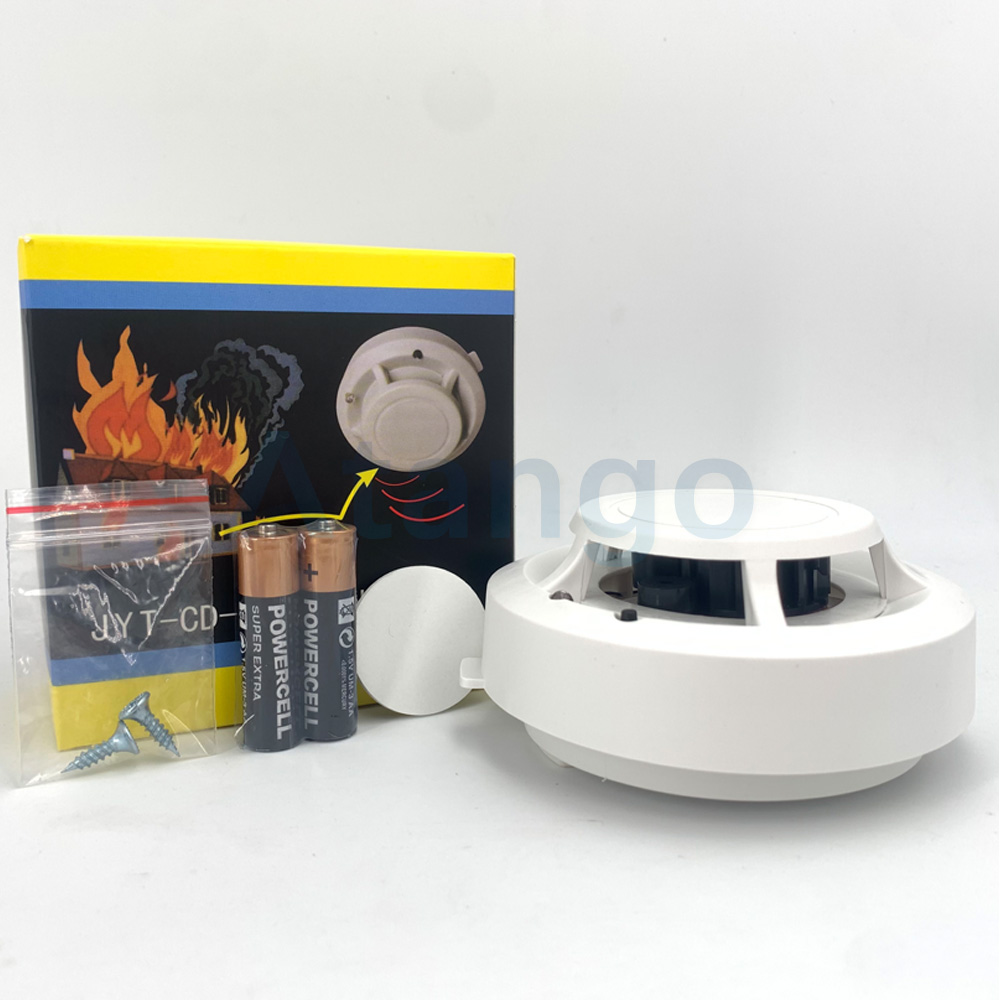 Portable Smoke Detector Fire Alarm Photoelectric Sensitive Sensor Alarm ...