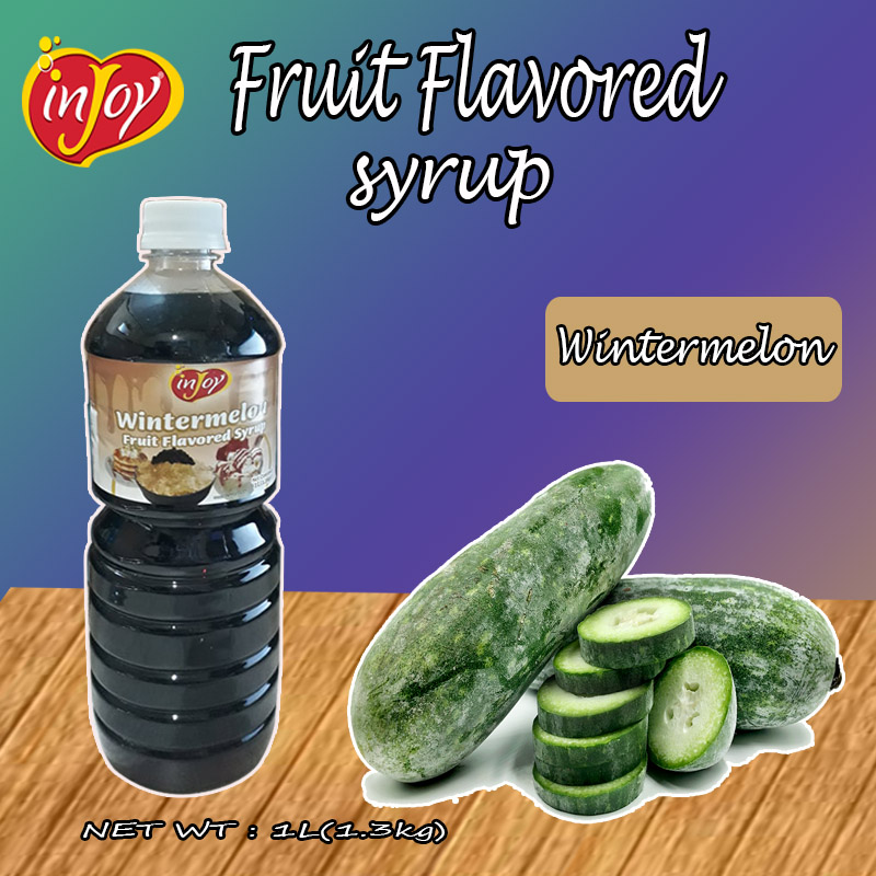 Injoy Fruit Syrup Wintermelon Flavor 1L | Lazada PH