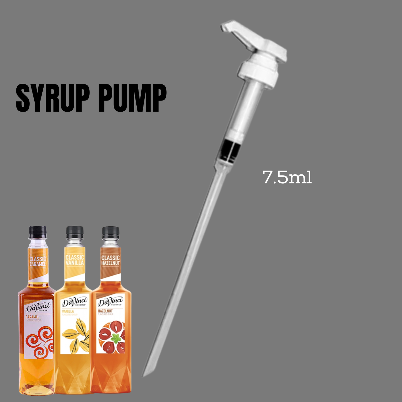 7.5ml DAVINCI PUMP SYRUP | Lazada PH