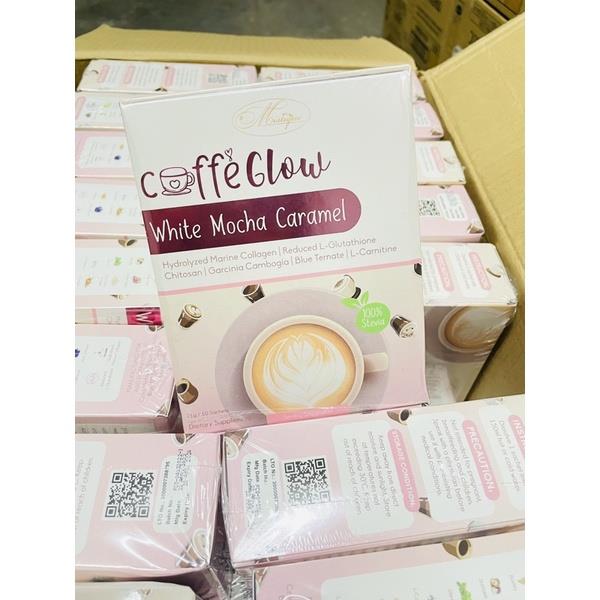 Mistique Colla Glow Collagen Drink Gluta Glow Caffe Glow Drink (10 ...