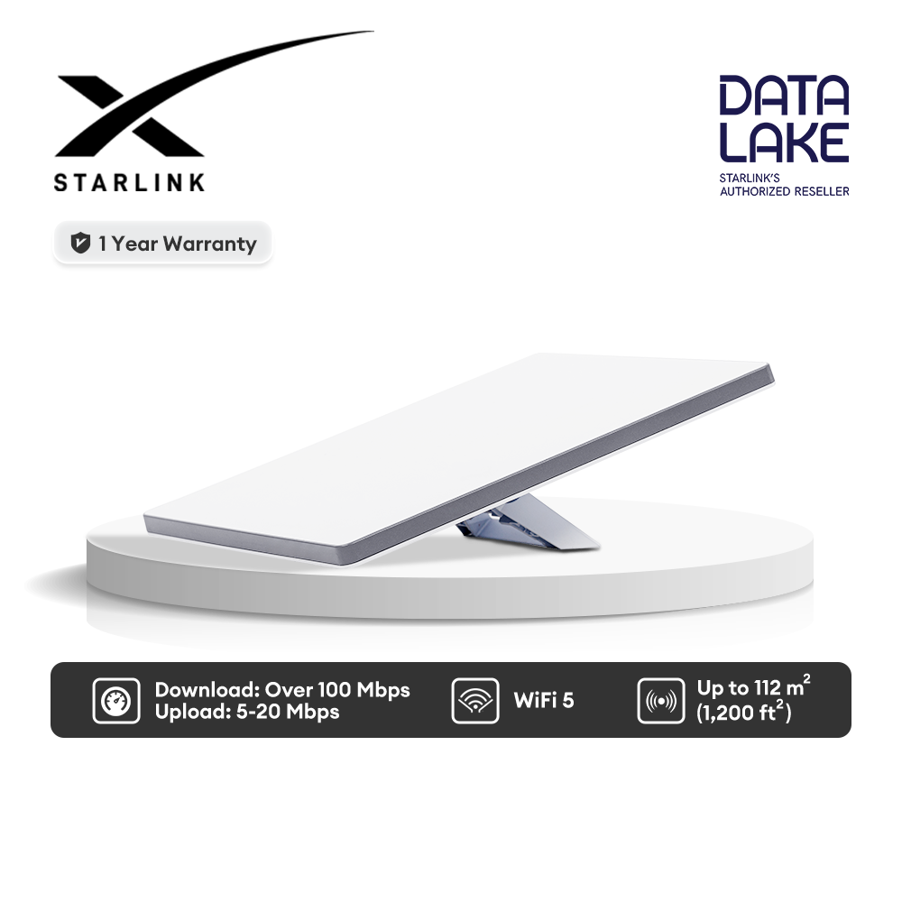 Starlink Mini Compact Portable Kit with Built-In WiFi Router | Lazada PH