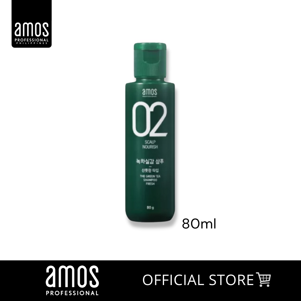 AMOS The Green Tea Shampoo Refresh 80g | Lazada PH