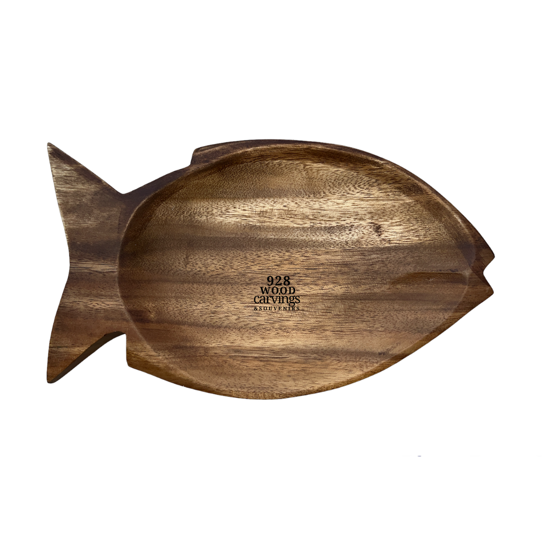 Wooden Fish Plate Server | Lazada PH