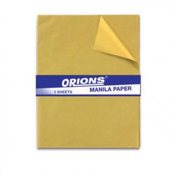 【READY STOCK】 10 Packs Orions Manila Paper 35'' x 48'' ( 3pcsPack ...