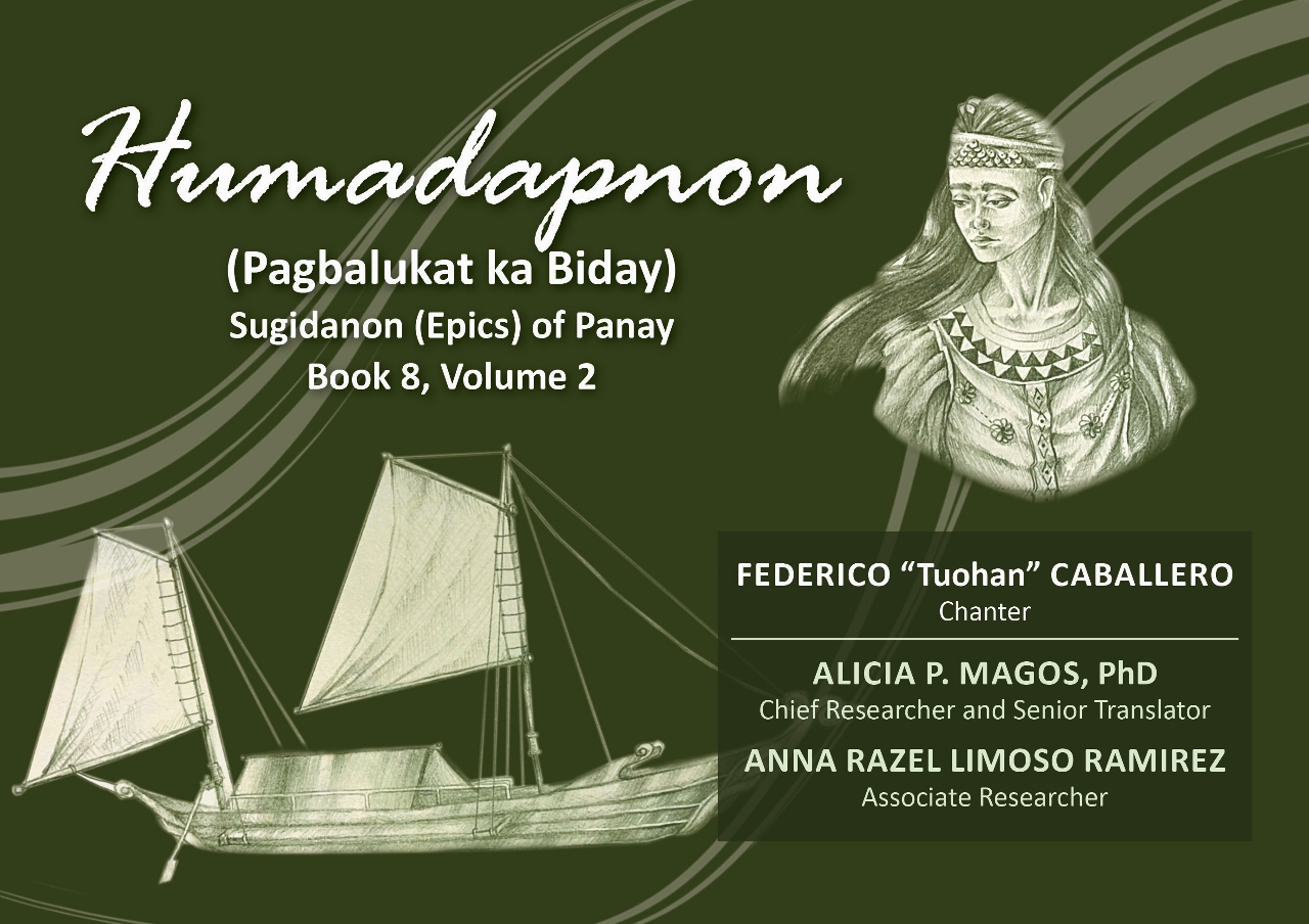 Humadapnon (Pagbalukat ka Biday) Sugidanon (Epics) of Panay Book 8 ...